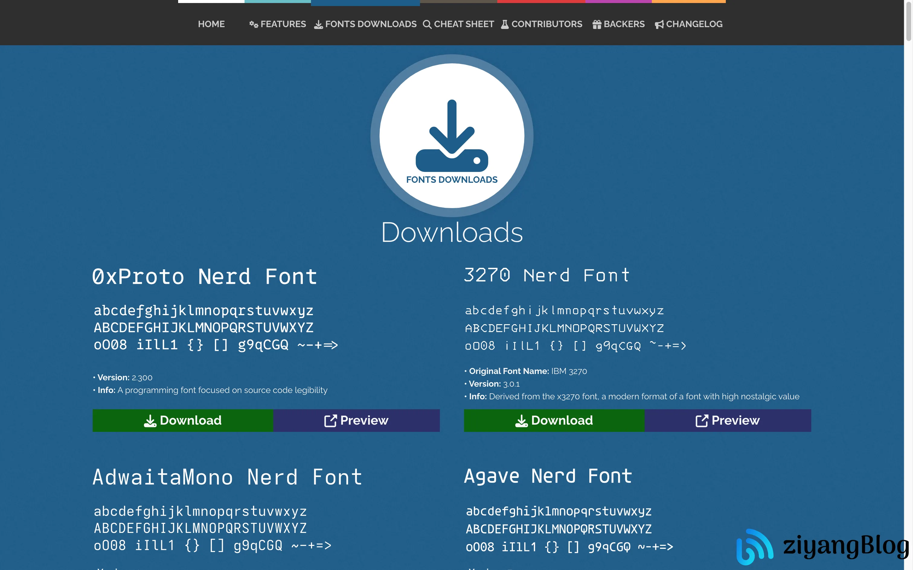 现代化 ls 命令替代工具：EZA - ziYang Blog